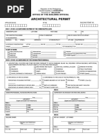 Civil Structural Permit (FORM) | PDF | Specification (Technical ...