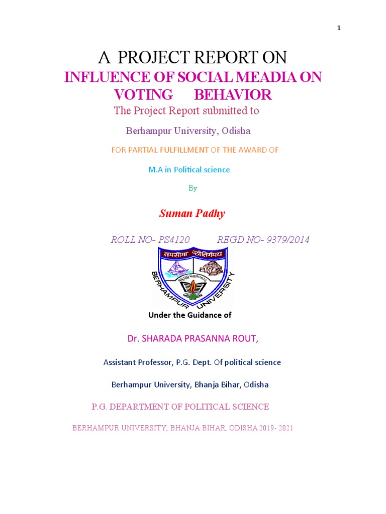 Social Media's Impact on Voting Behavior | PDF | Social Media | Popular ...