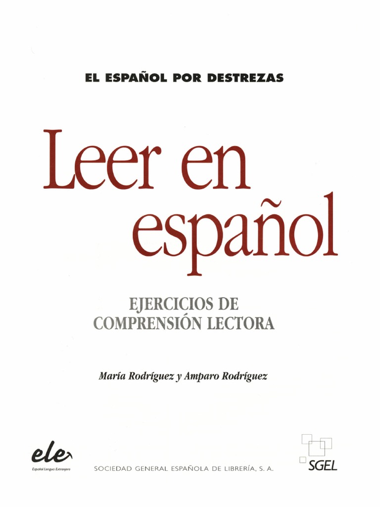 El Español Por Destrezas Unidades 1 y 2 | PDF
