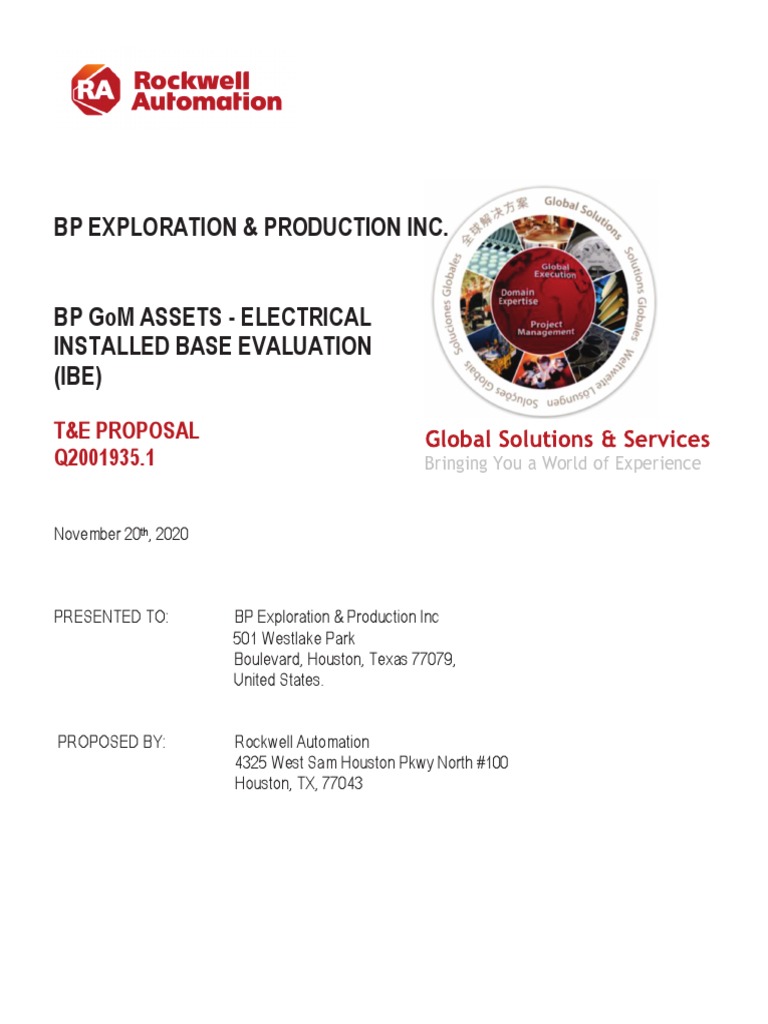 Q2001935.1 BP GoM Assets | PDF | Automation | Invoice