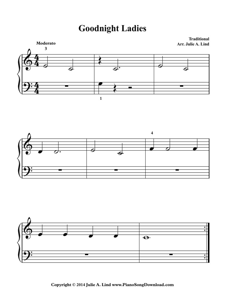 Goodnight Ladies P | PDF