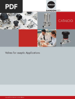SED Diaphragm Valve Solutions Overview | PDF | Valve | Actuator