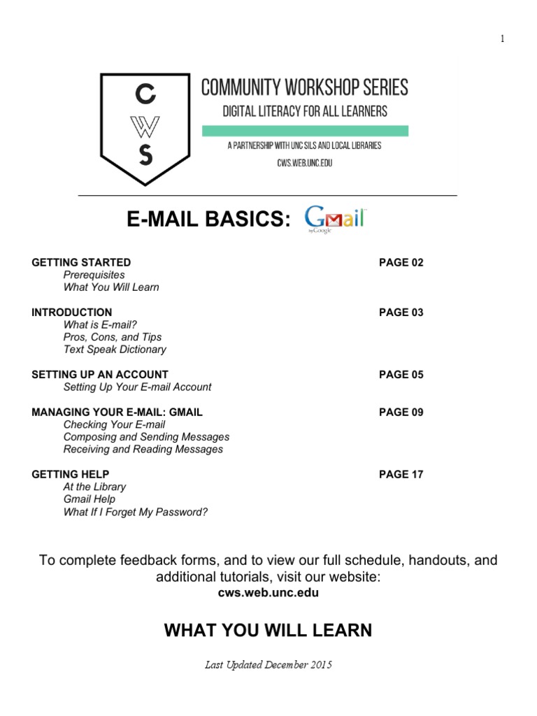 Gmail For Beginners | PDF | Gmail | Email Spam