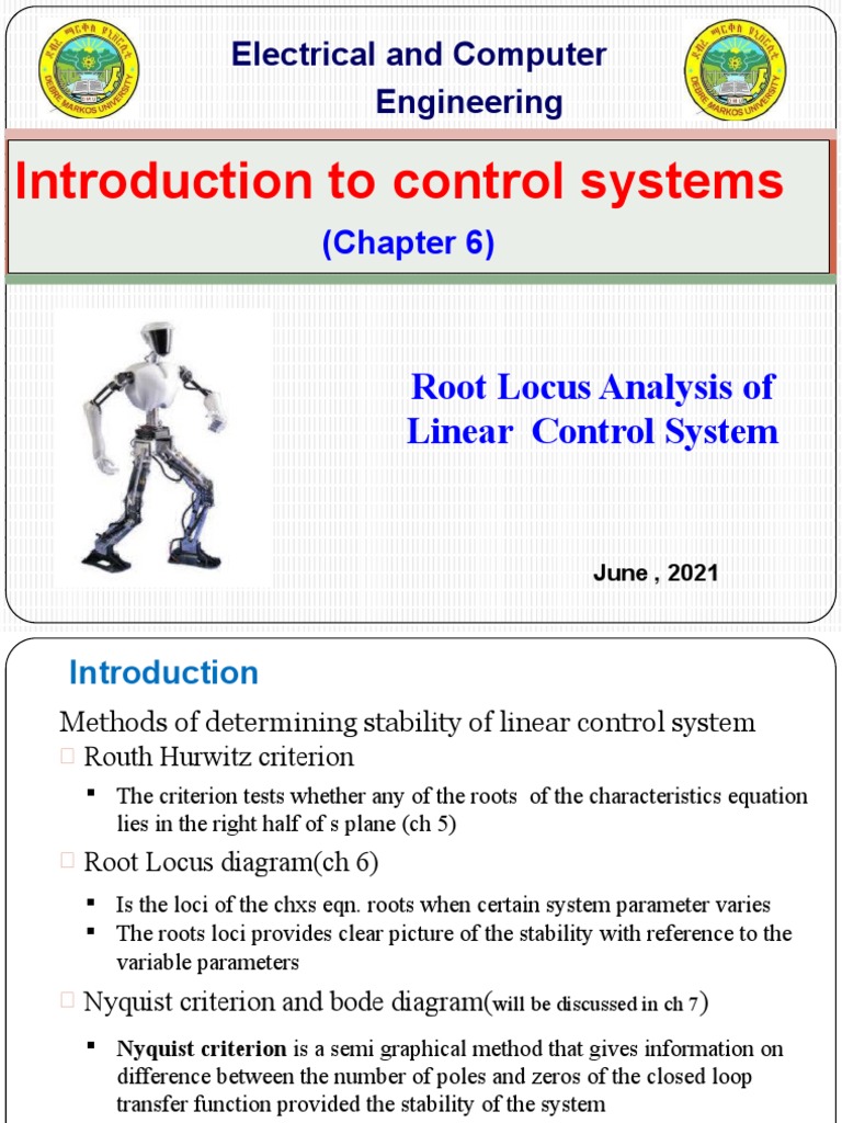 Chapter 6. Root Locus Analysis of Control Systems | PDF | Applied ...