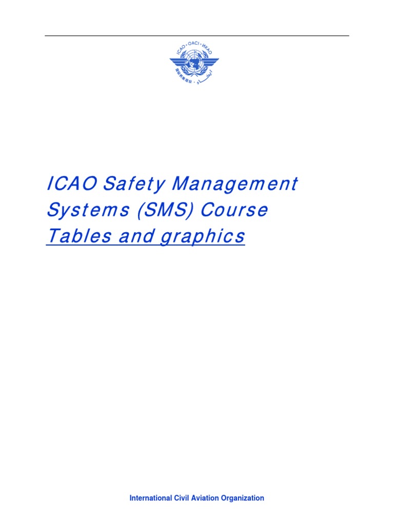 ICAO SMS Tables - 2008-11 - E | PDF | Risk | Hazards