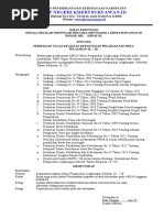 Contoh SK Panitia MPLS | PDF