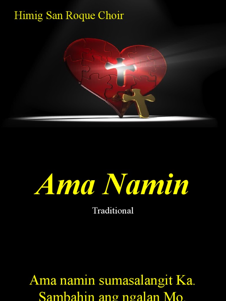 Ama Namin (Traditional) | PDF
