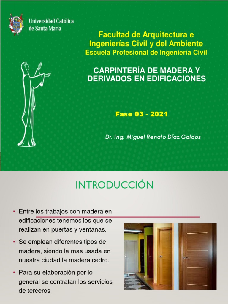 Carpintería de Madera | PDF | Madera | Sectores Economicos