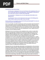 Individual Freedom vs. Social Values in Romeo and Juliet | PDF ...