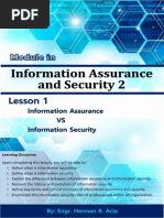 Information Assurance and Security 2 | PDF | Information Security ...