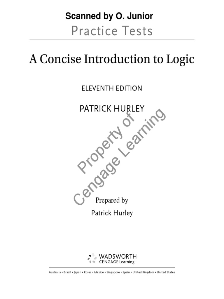 Logic Test 1 | PDF | Nickel | Argument