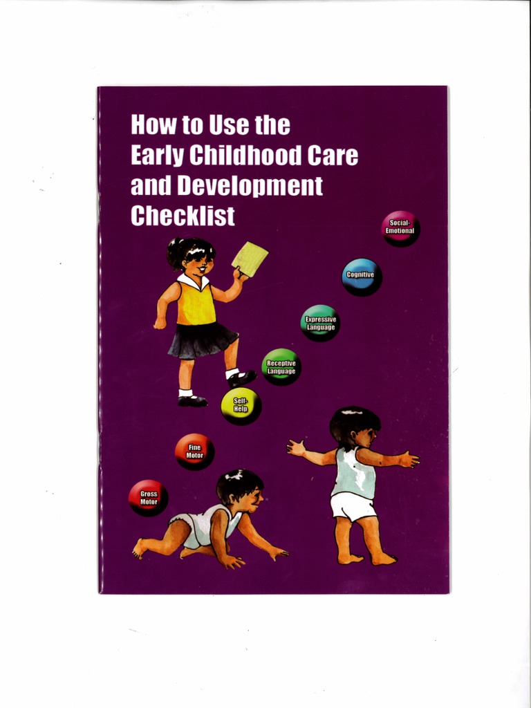 How To Use The ECCD Checklist | PDF