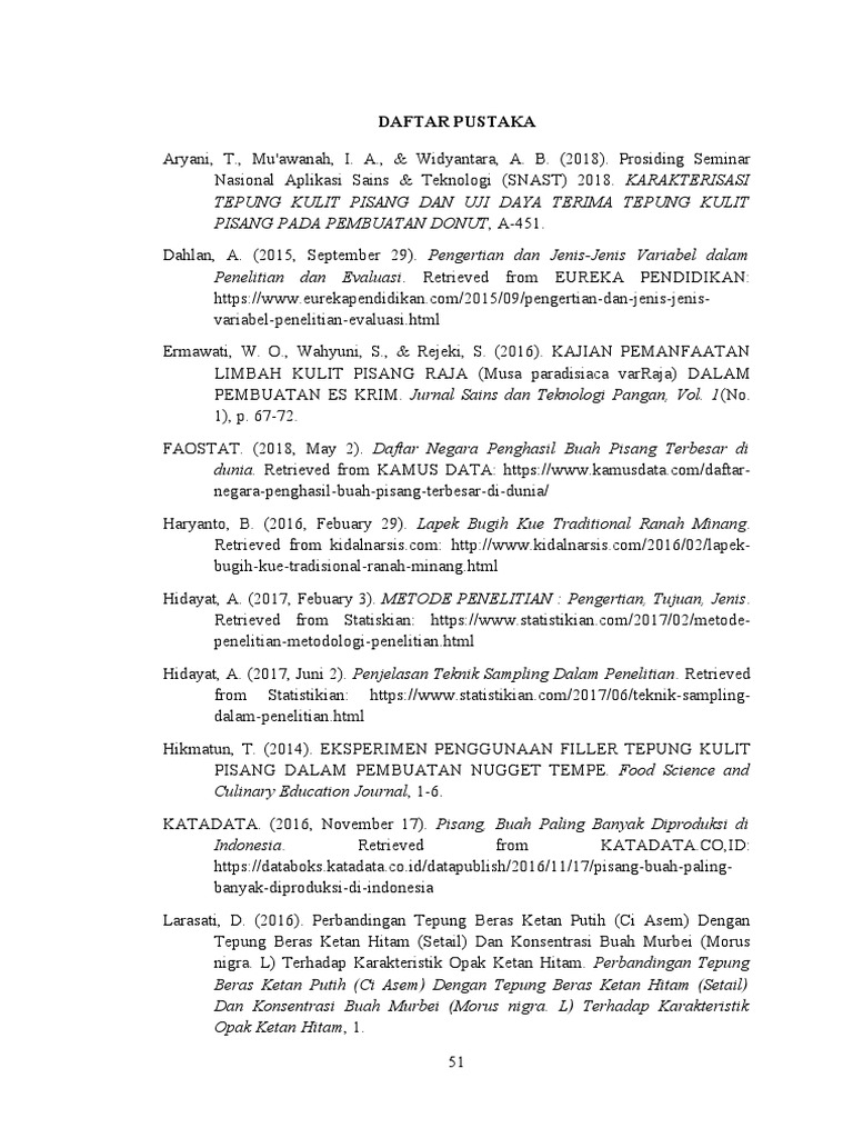 Daftar Pustaka | PDF