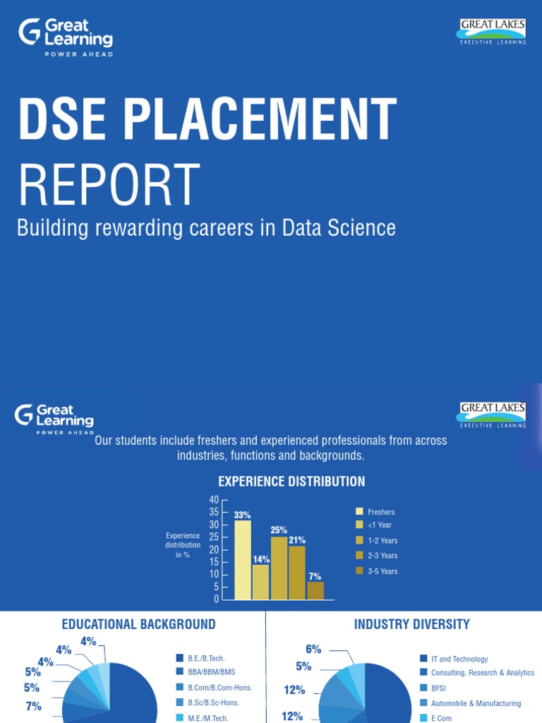 Dse Placement Report | PDF | Analytics | Master Of Business Administration