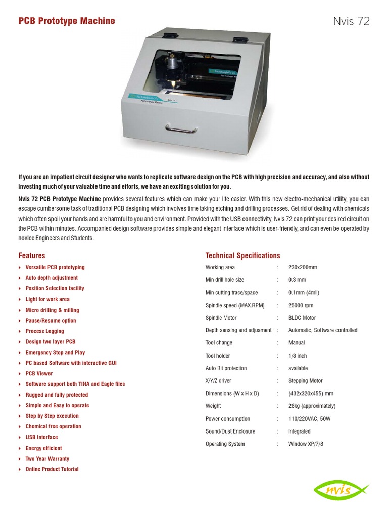 PCB Prototype Machine | PDF | Printed Circuit Board | Electrical ...