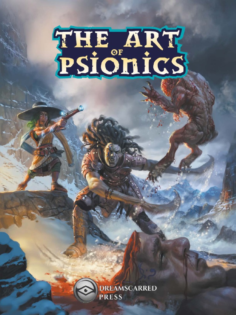 The Art of Psionics | PDF | Copyright | D20 System