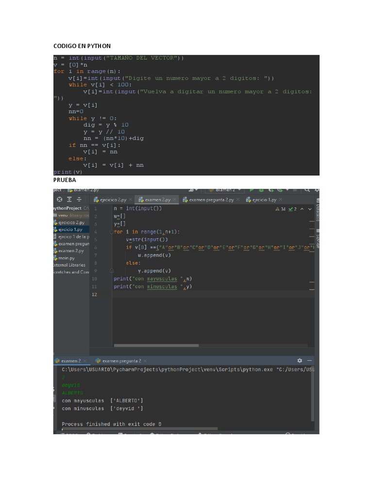 Codigo en Python | PDF