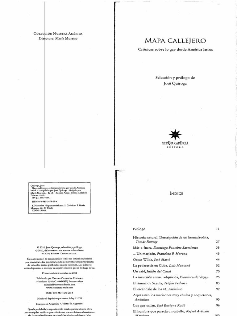 QUIROGA ED - Descripcioìn de Un Hermafrodita | PDF