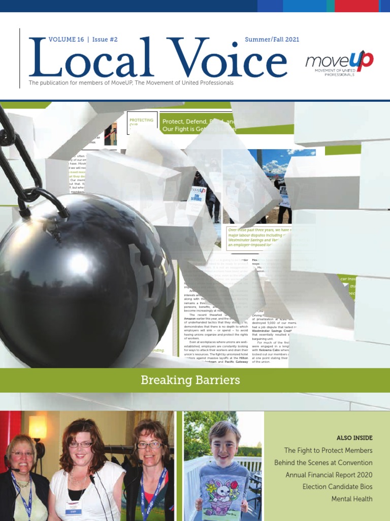 Local Voice Summer/Fall 2021 | PDF | Picketing | Strike Action