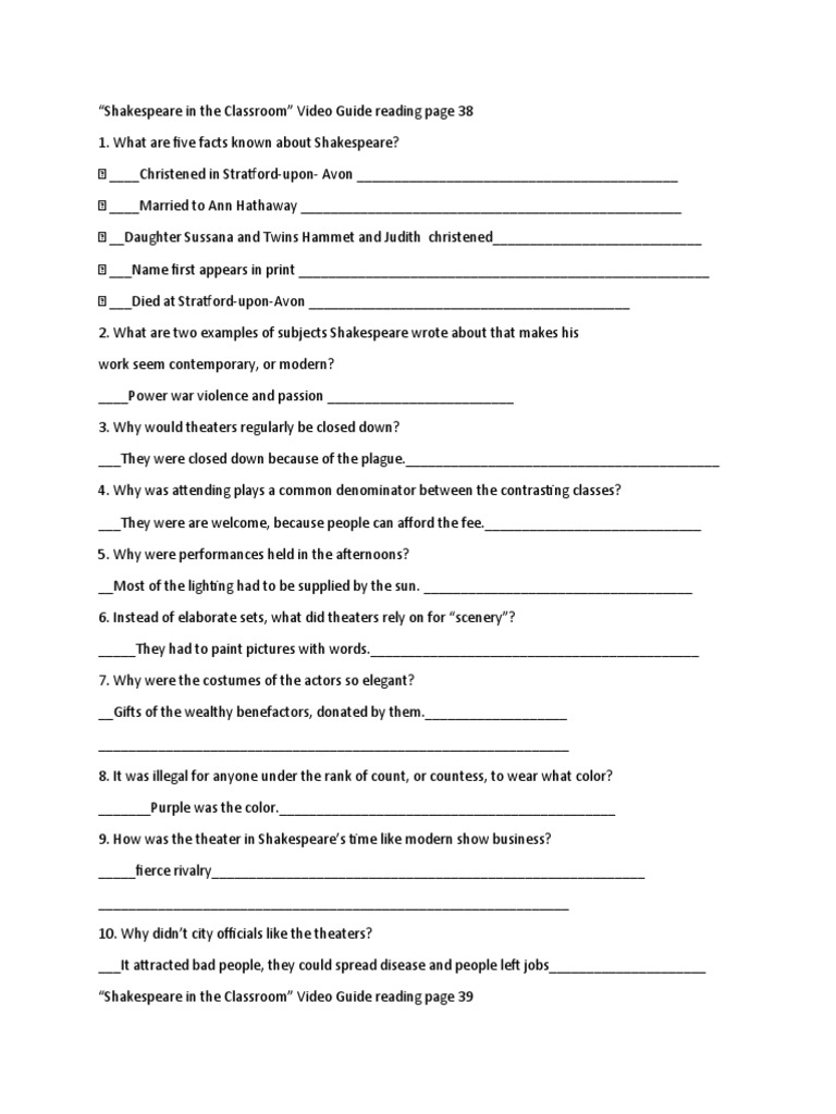 Shakespeare in The Classroom | PDF | William Shakespeare | Romeo And Juliet