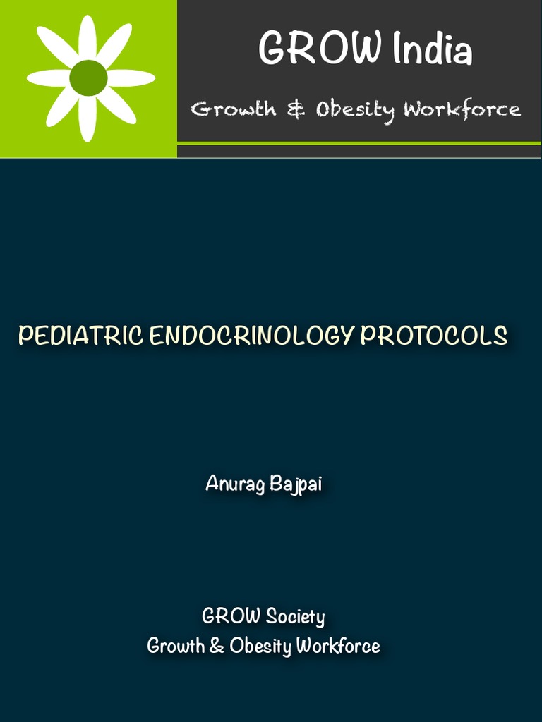 Pediatric Endocrine Protocols-1 | PDF | Body Mass Index | Childhood Obesity