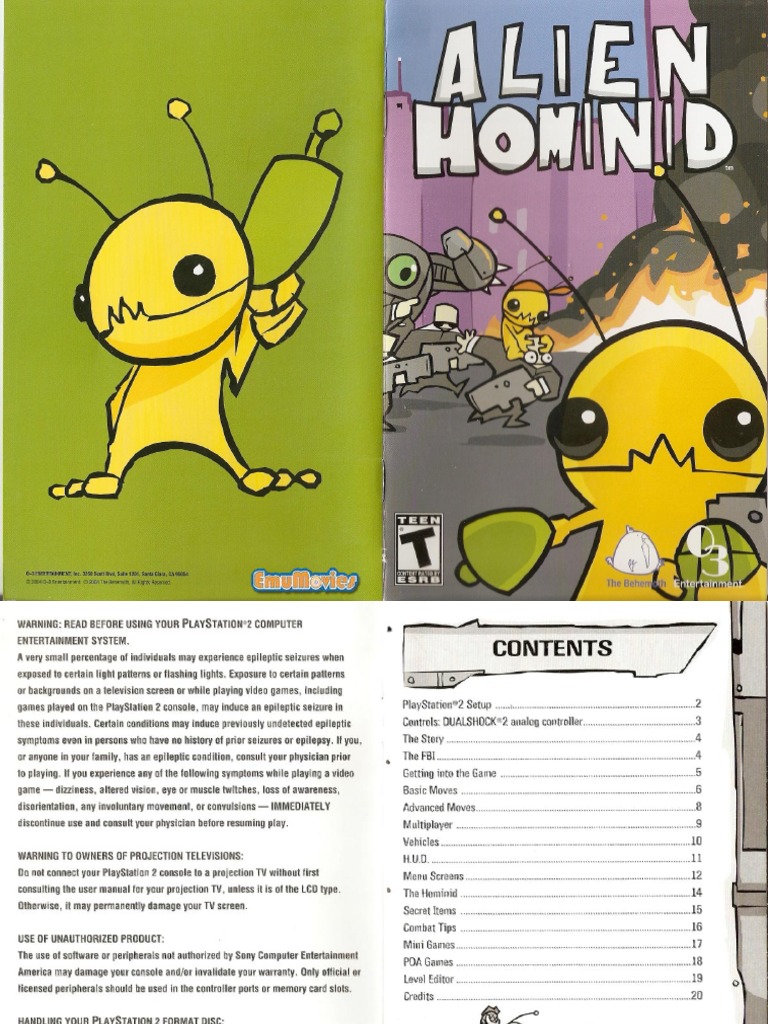 Alien Hominid (USA) | PDF