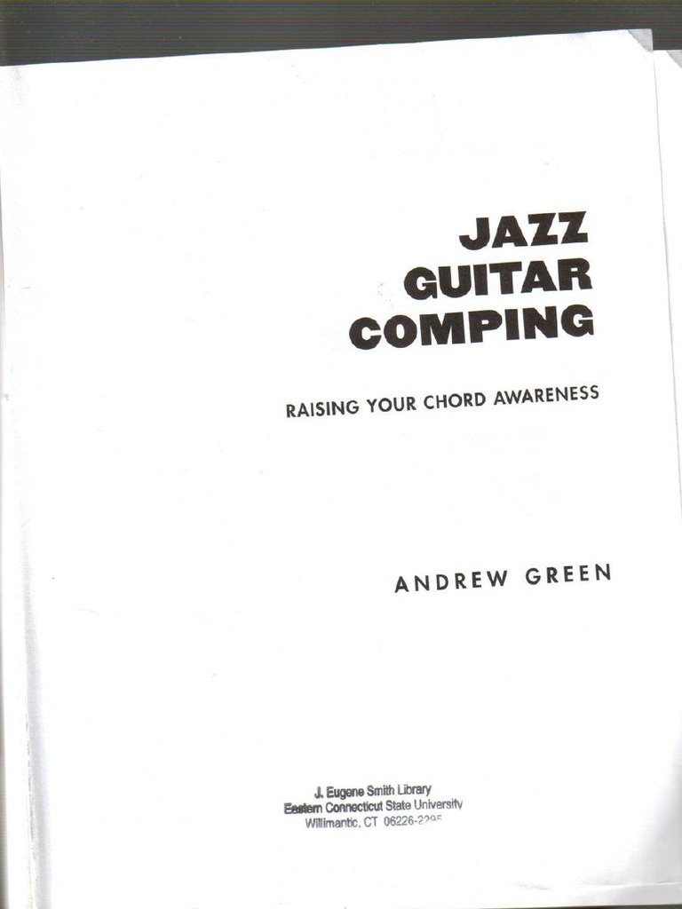 Jazz Guitar Comping PDF Free | PDF