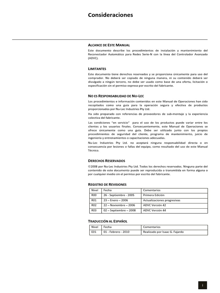 NULEC Manual Serie N | PDF | Software | Informática y tecnología de la ...
