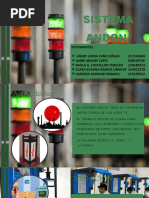 Indicadores Visuales Andon | PDF | Lean Manufacturing | Calidad (comercial)