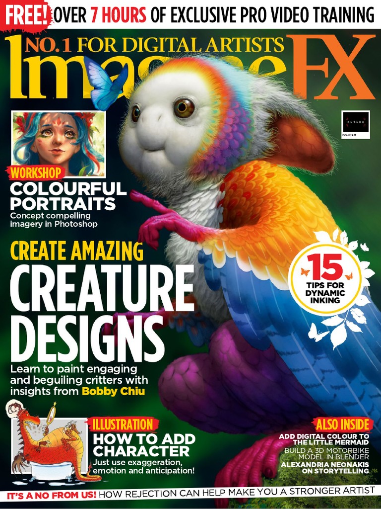 ImagineFX 2021 07 | Download Free PDF | Subscription Business Model ...