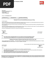 Medical Insurance Premium Receipt-Family | PDF | Insurance | Taxes