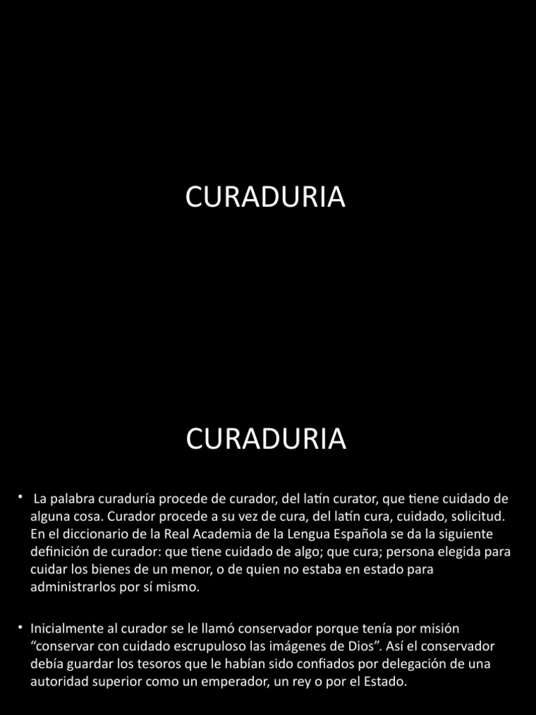 CURADURIA | PDF | Curador | Museo
