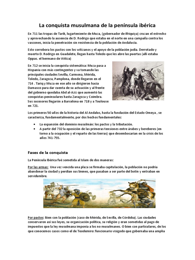 La Conquista Musulmana De La Península Ibérica Pdf Corán Islam
