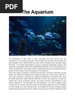 Aquariums Vs Aquaria | PDF | Aquarium | Fish And Humans