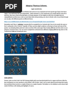 Titan Color Schemes:: Imperial Titans | PDF