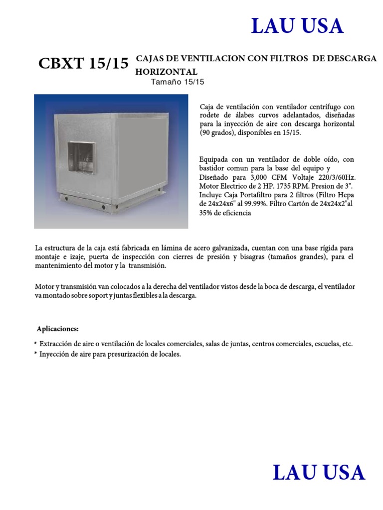 DX 15 15 Lau Datasheet Extractor | PDF