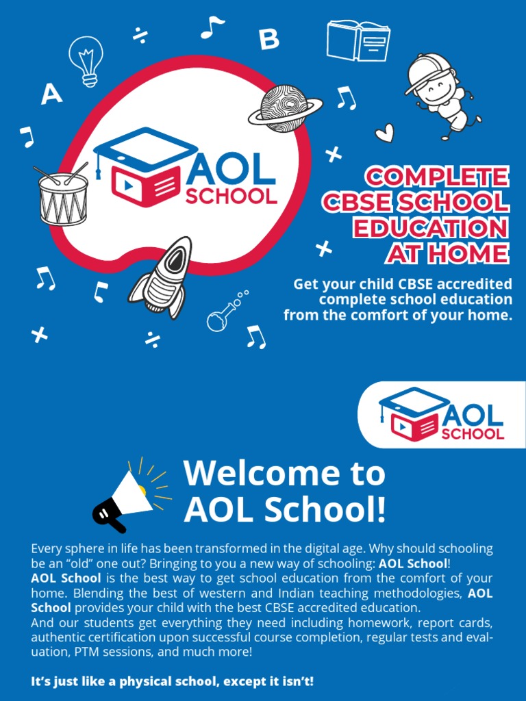 AOL School Broucher | PDF | Education Theory | Behavior Modification