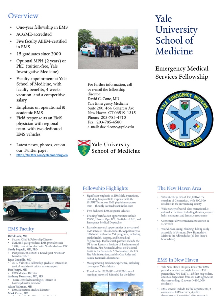 EMS Fellowship Brochure 2020-21 - 377801 - 46177 - v1 | PDF | Emergency ...