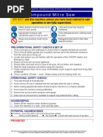 Sop Saw Power Hacksaw | PDF