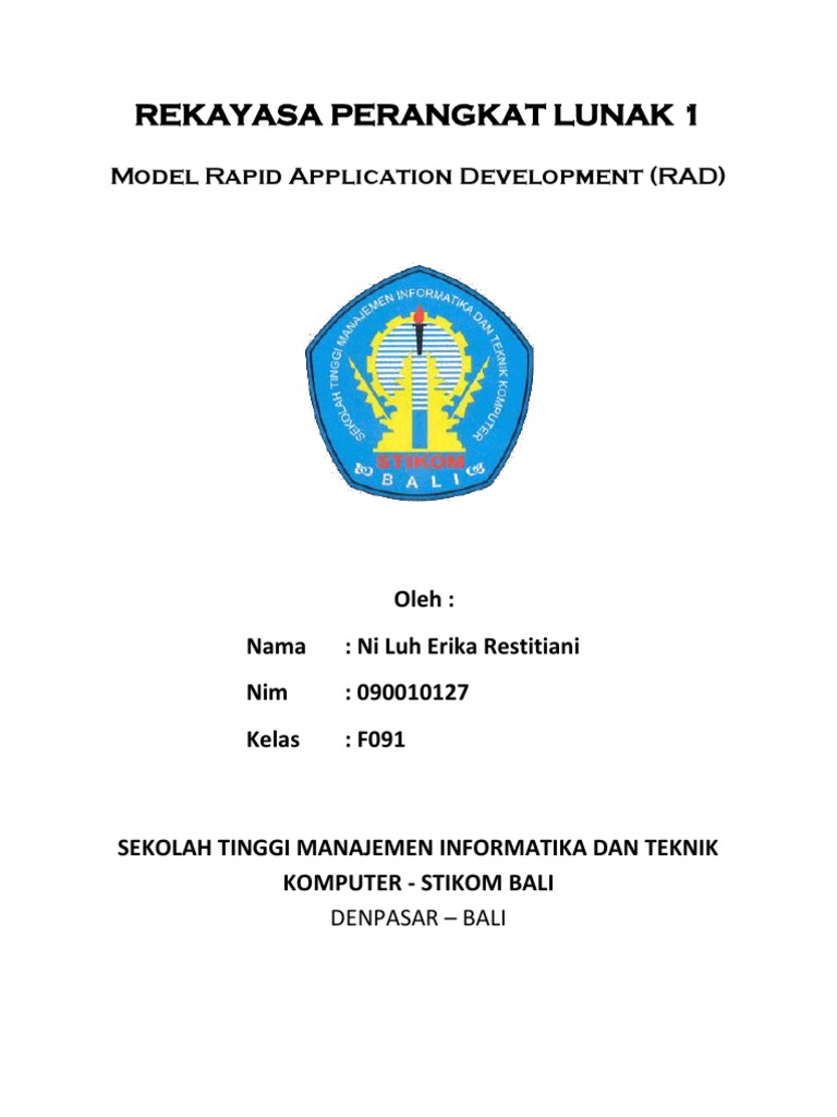 Model RAD dalam Rekayasa Perangkat Lunak | PDF | Teknologi & Rekayasa