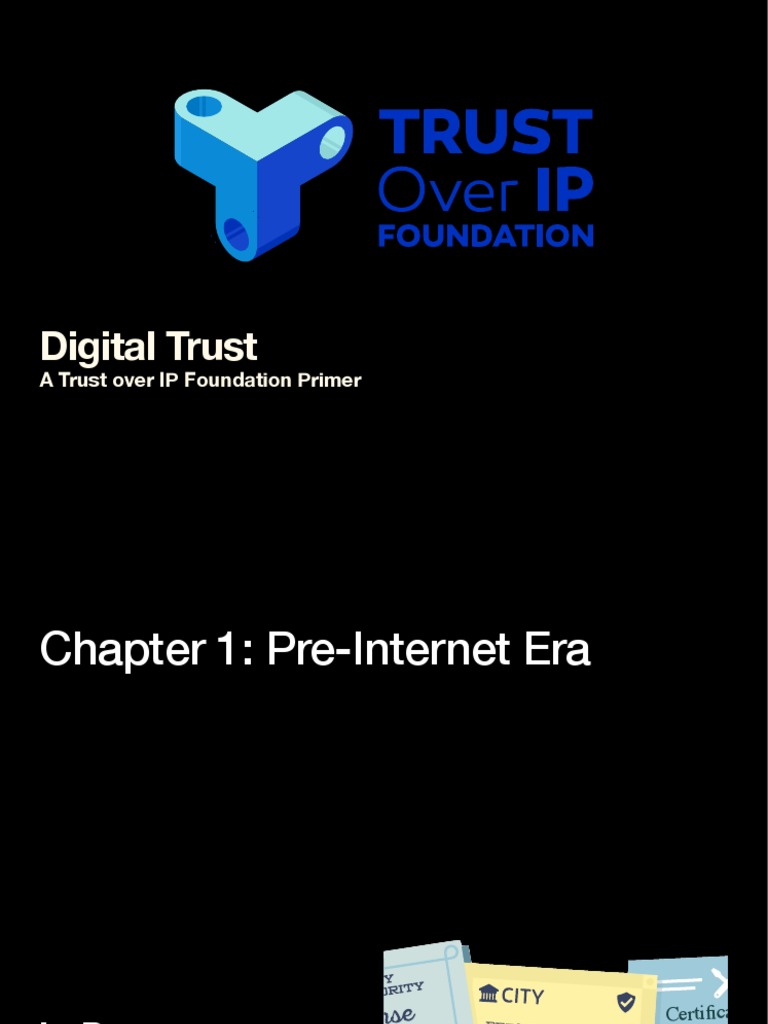 Digital Trust: A Trust Over IP Foundation Primer | PDF | Governance ...