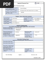 z894 - Bank Details Form - Pension EFT | PDF | Cheque | Banks