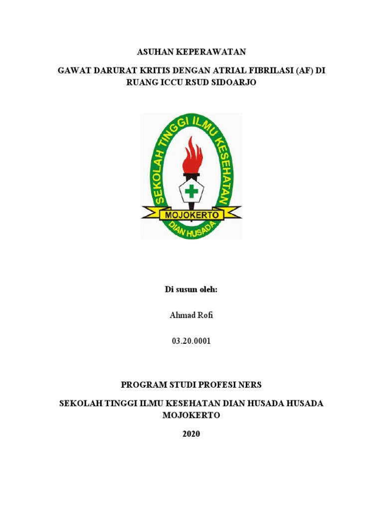 ASKEP AF Rofi | PDF | Pengembangan Diri | Kesehatan Holistik