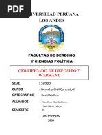 Modelo de Warrant | PDF | Business