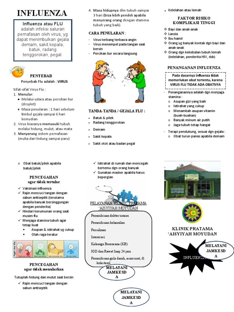 Leaflet Influenza Moyudan Bpjs | PDF