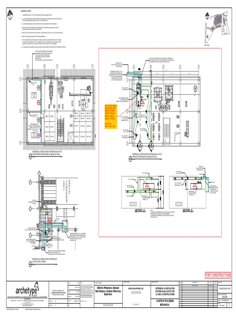 MCC Room - Mezzanine Ac Reqt | PDF | Engineering | Building Technology