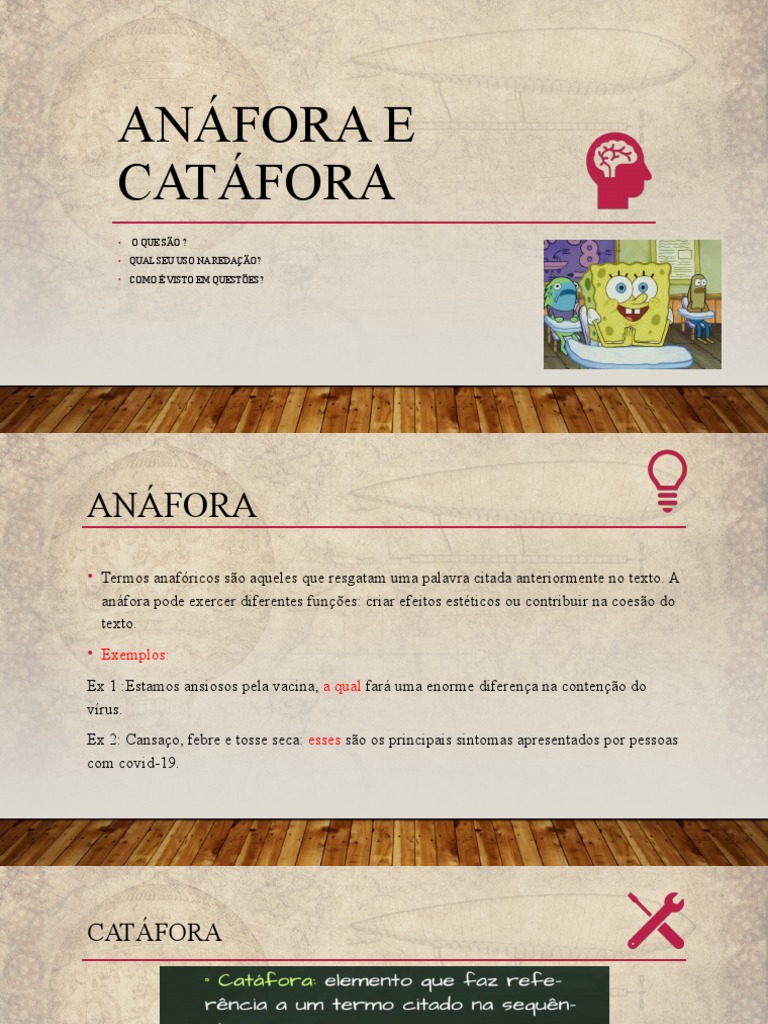 Anáfora e catáfora | PDF | Pronome | Idiomas