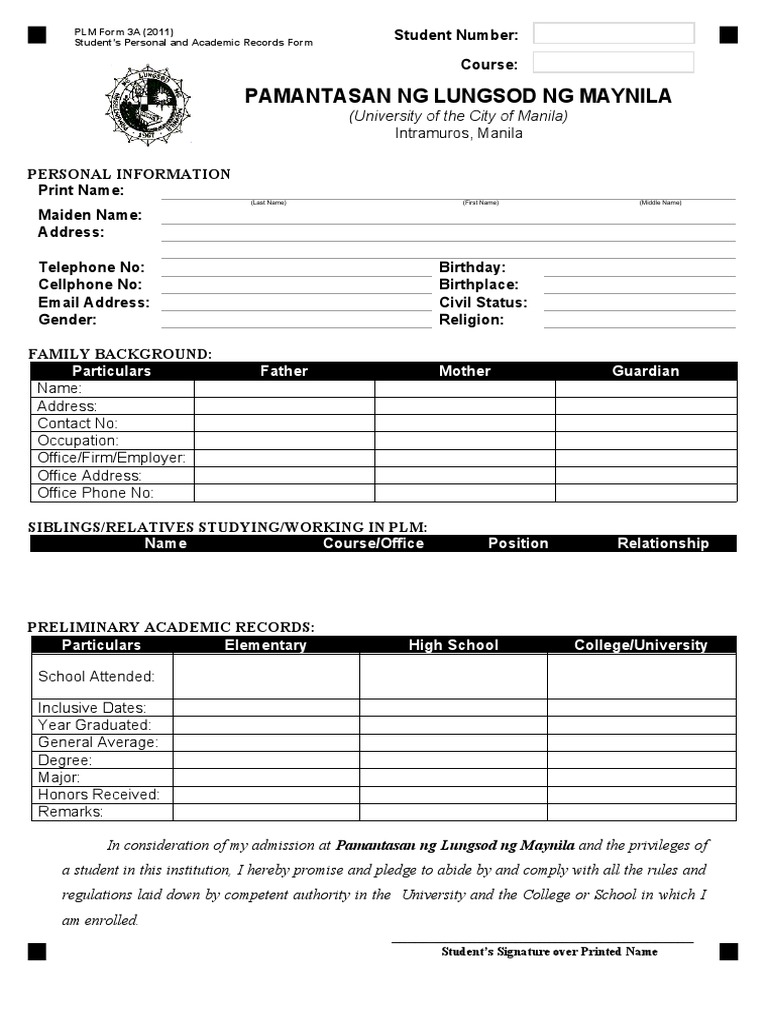 Mba Form 004 | PDF
