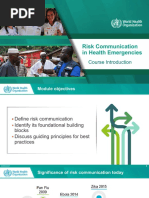 WHO Strategic Communications Framework | PDF | World Health ...