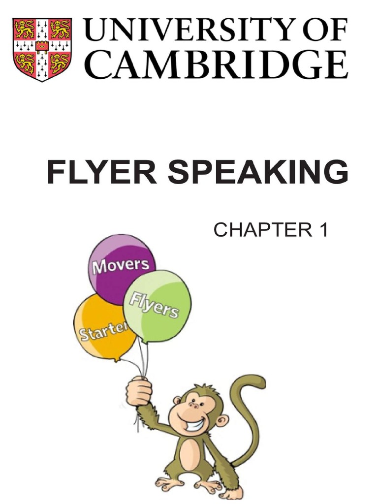Cambridge Flyer Speaking | PDF | Teaching Methods & Materials